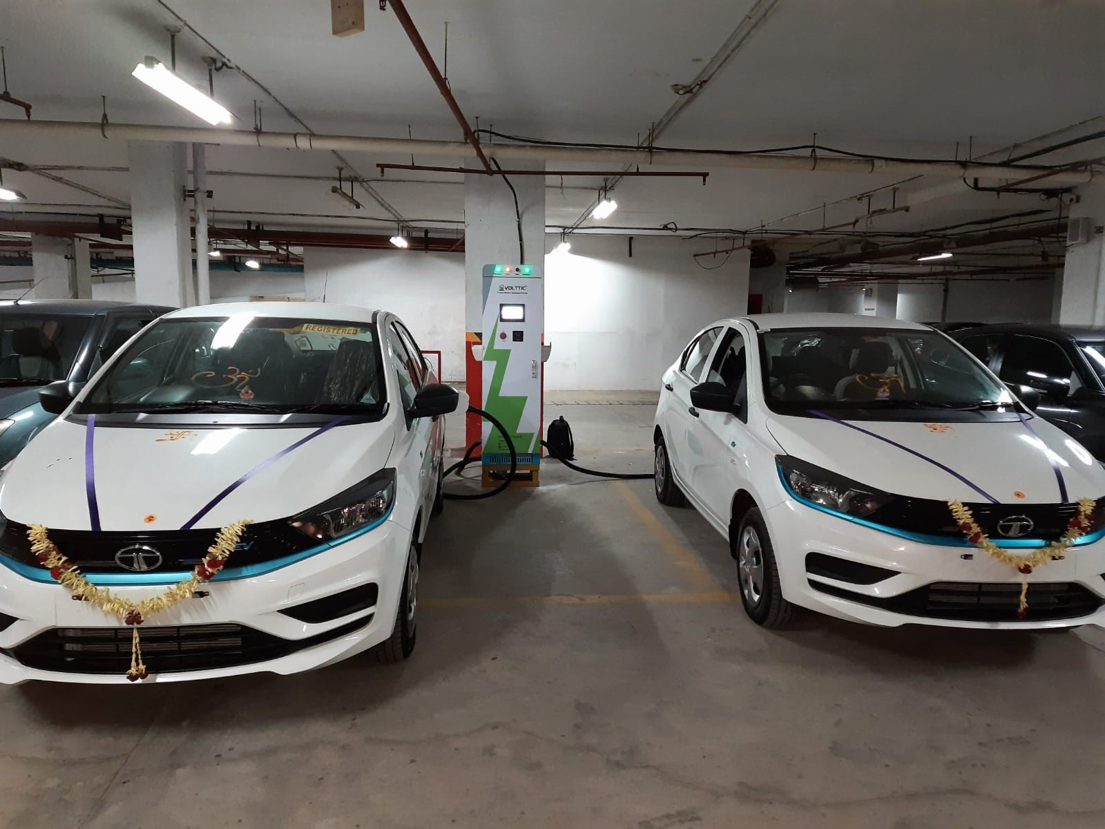 Volttic installed DC fast EV Charging machine at 5 Star hotel premises ...